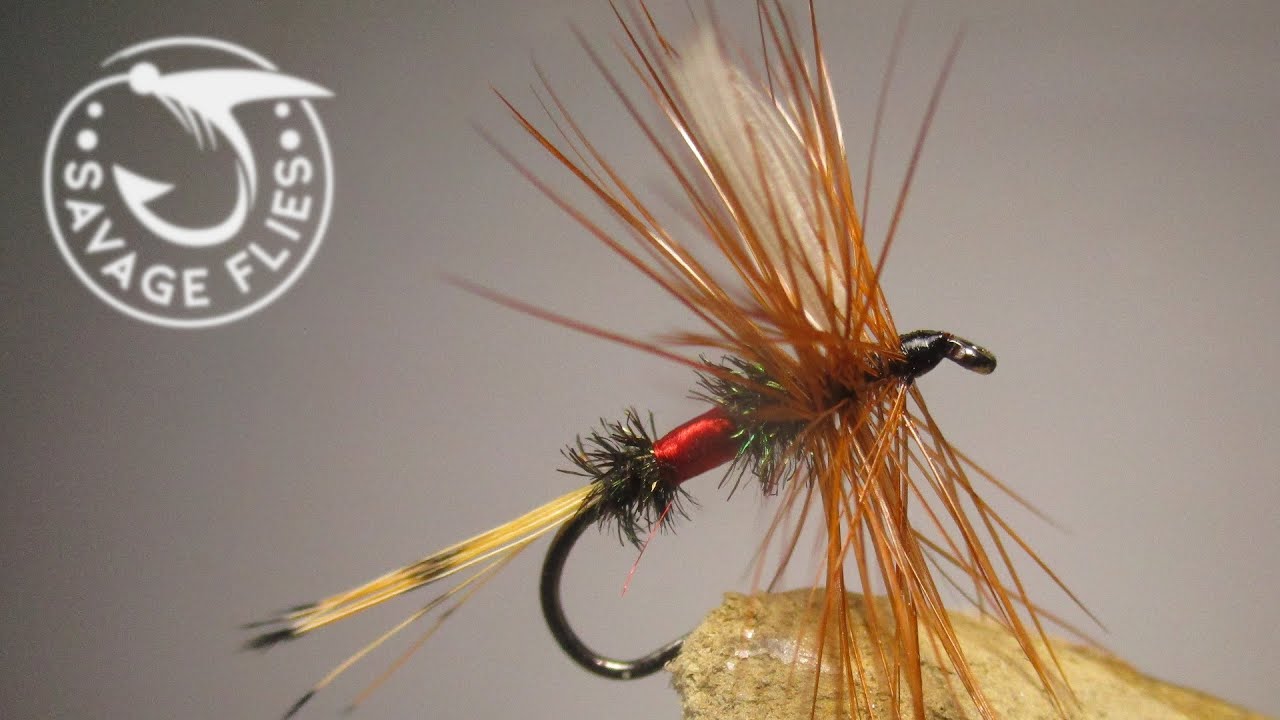 The MOST Iconic American Dry Fly - the Royal Coachman - YouTube