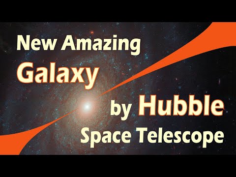 New Amazing Galaxy by Hubble Space Telescope. NASA ESA