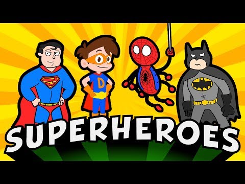 Superheroes Rule! Best Bad Guys, Monsters, Jetpacks, & More! | Cool School Compilation