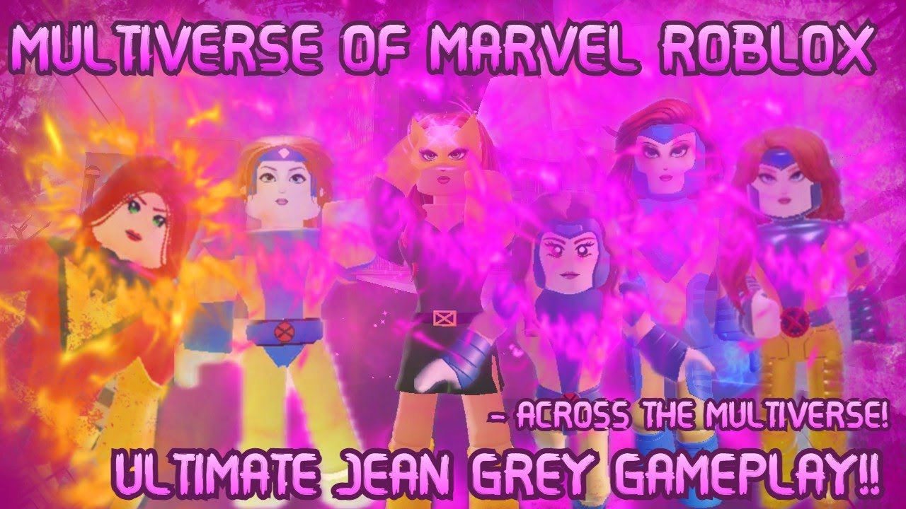 Ultimate Jean Grey gameplay across different roblox marvel gameplay ...