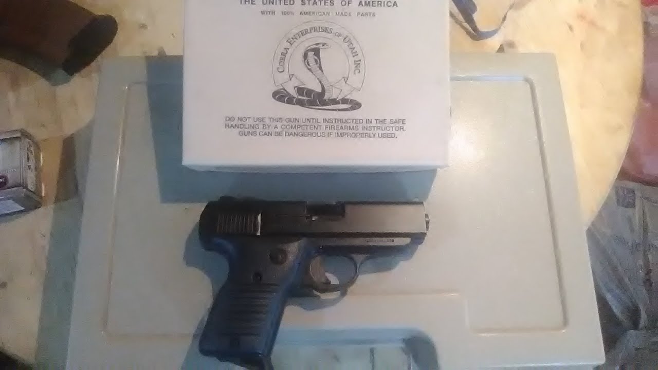 Cobra F.S. .380 ACP Review and Range Testing - YouTube