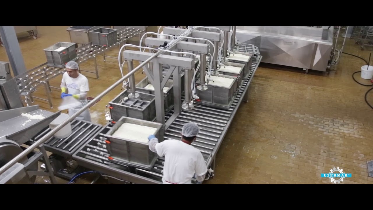 Halloumi Cheese Production - YouTube