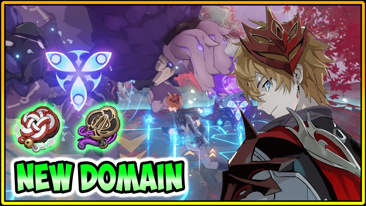 New 2.0 Inazuma Artifacts Domain (Momiji-Dyed Court) - Genshin Impact ...