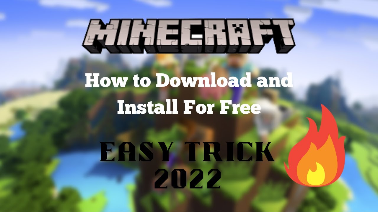 How to download and install Minecraft in PC/LAPTOP for Free! - YouTube