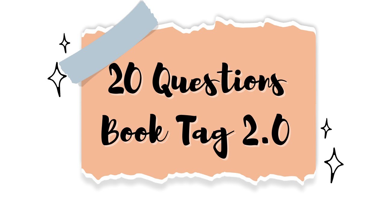 20 Questions Book Tag 2.0 - YouTube