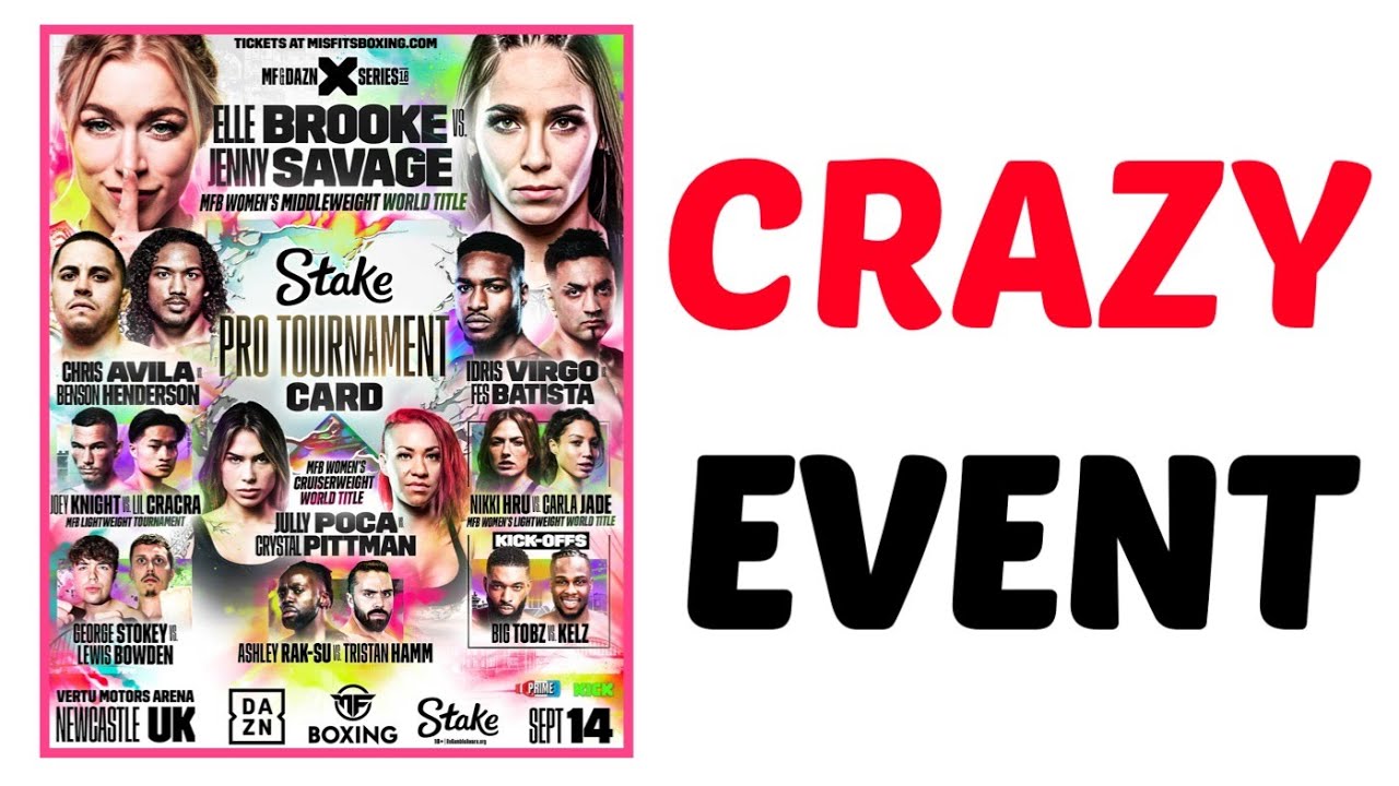 The Misfits 18 Boxing Card Was CRAZY (Full Event Recap) - YouTube