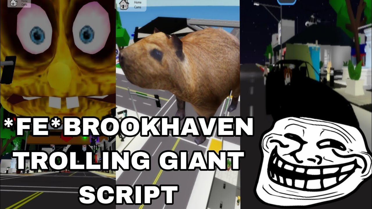 *FE* NEW Brookhaven Giant Avatar Script Hack | Sander X V2.65 Fluxus ...