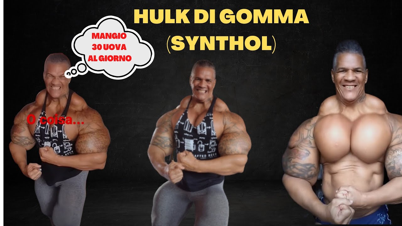 HULK DI GOMMA (SYNTHOL) - YouTube