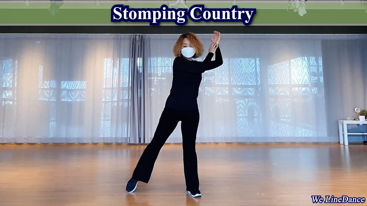 Stomping Country linedance - Improver level Line Dance - YouTube