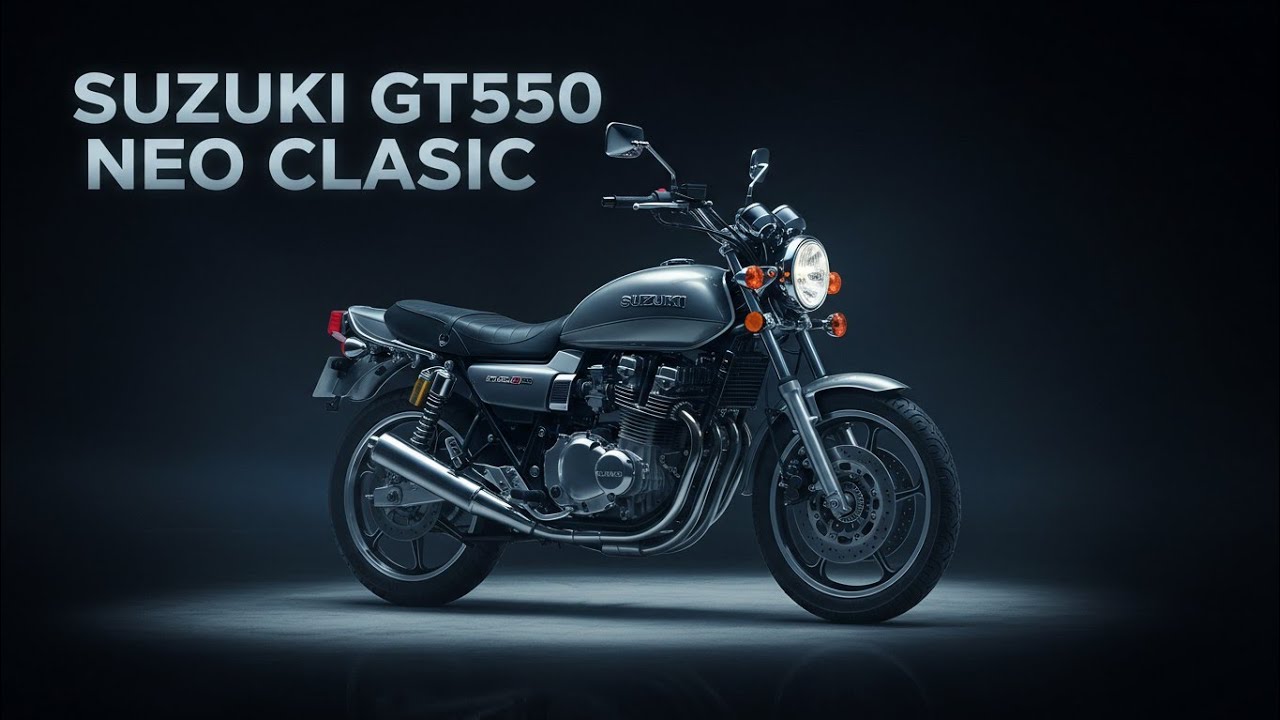 2025 Suzuki GT550 Neo Classic REVEALED – The Legendary Comeback We ...
