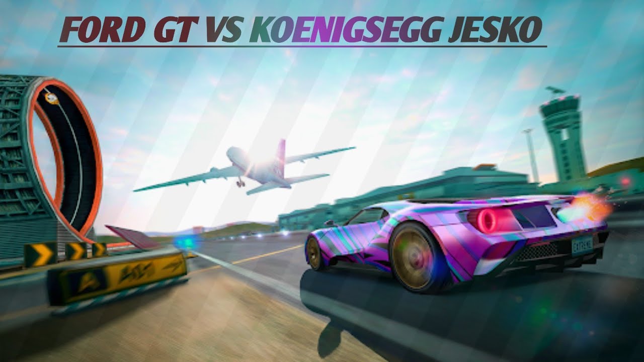 Ford GT VS Koenigsegg jesko 😱||Extreme car driving simulator 🔥|| - YouTube