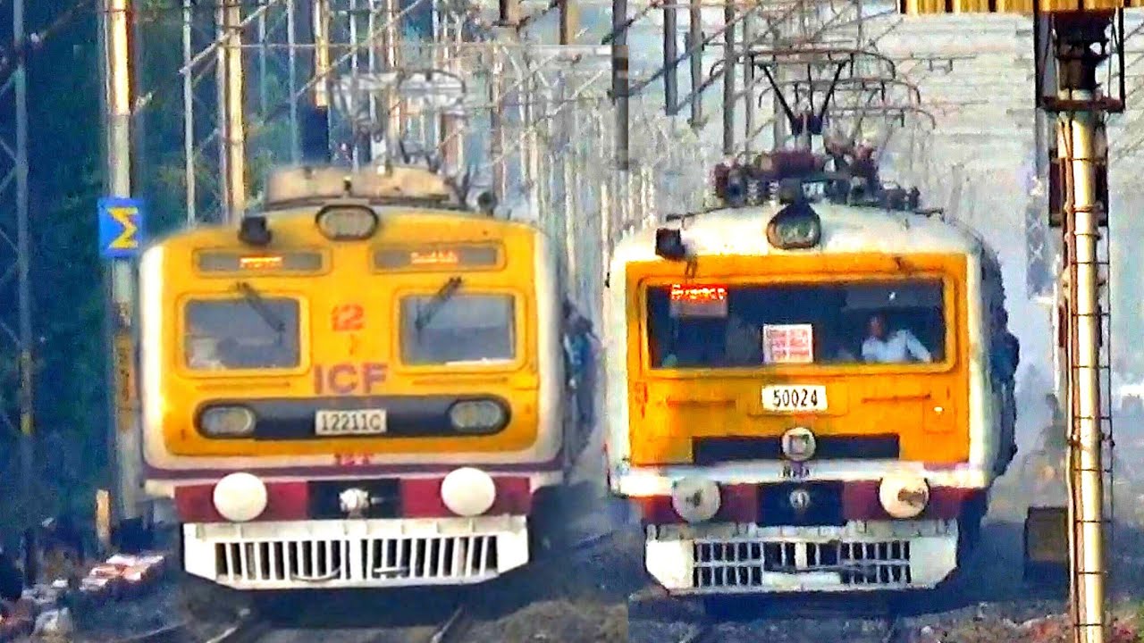🚉 Different types of EMU Local Trains of Sealdah Division - Kolkata ...