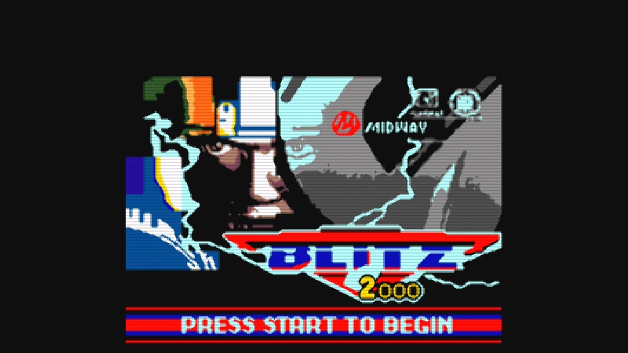 NFL Blitz 2000 Game boy color gameplay - YouTube