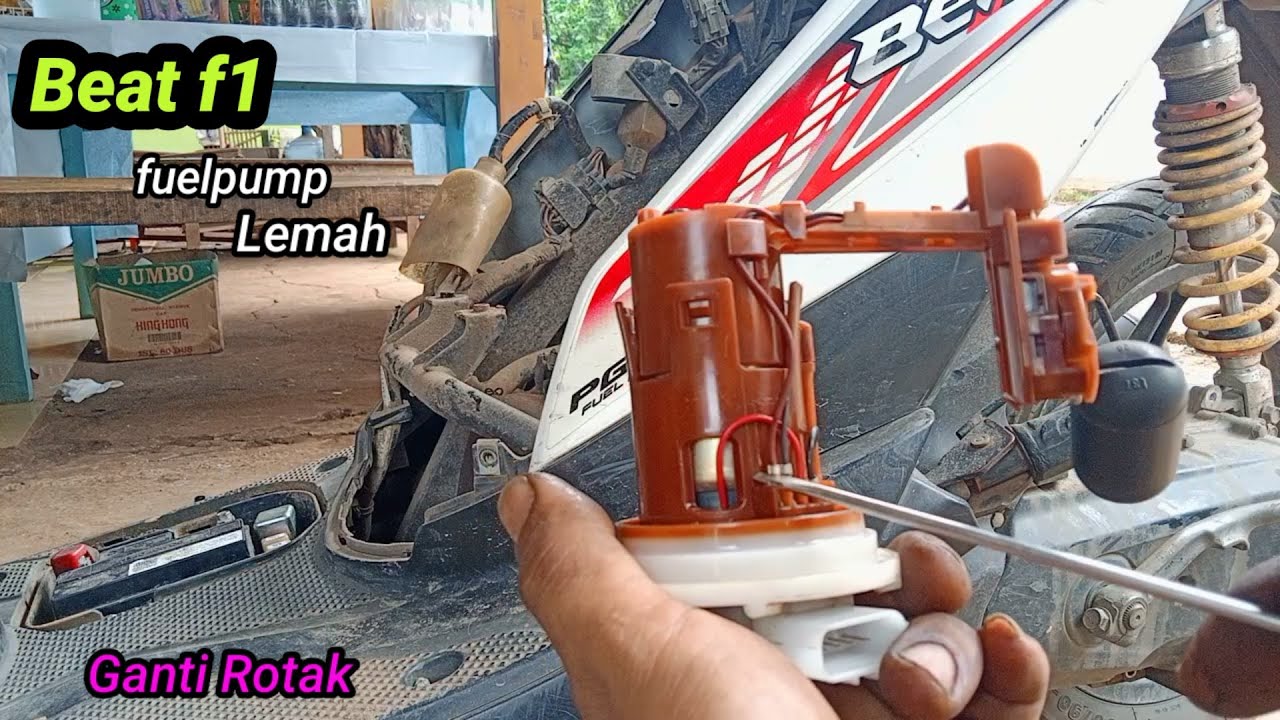 Tutorial Ganti rotak Honda beat injeksi - YouTube