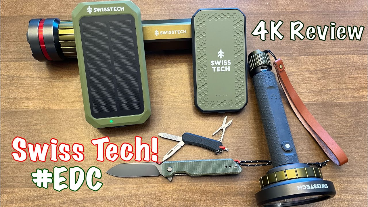 Reviewing New SWISS TECH Adventure Gear and tools from Walmart! #edc ...