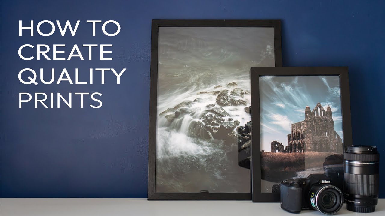 How to Print Your Photos & Art - YouTube