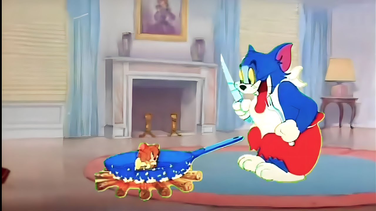 TOM AND JERRY TEST EAT IN JERRY - YouTube