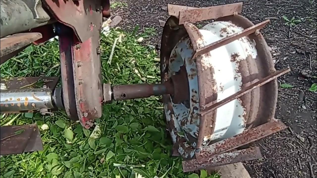 Самодельный шнековый измельчитель веток.часть3 Испытания - YouTube