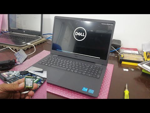 How to repair Dell inspiron 3501 Stuck Logo DELL - YouTube