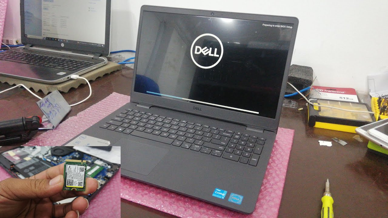 How to repair Dell inspiron 3501 Stuck Logo DELL - YouTube