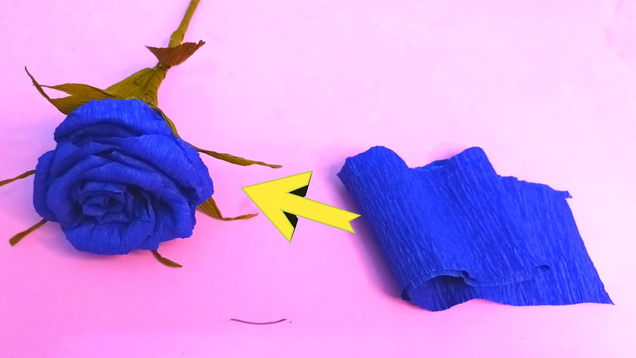 How to Make Easy and Beautiful Paper Fllower | #Papercrafts - YouTube