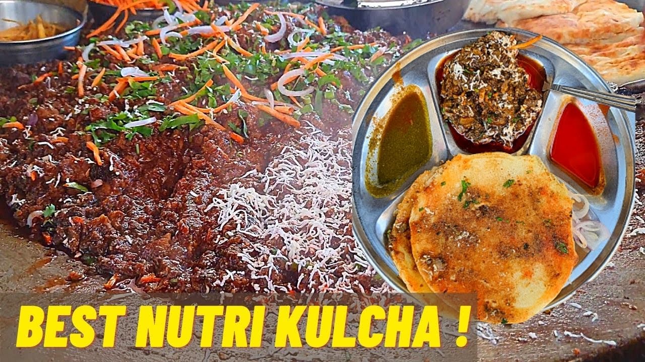 Amritsari Nutri kulcha at Jaan Nutri Kulcha / Sharma tea stall part-2 ...