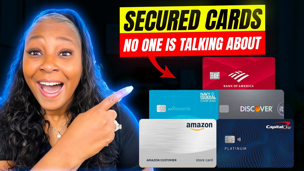 The 5 Best Secured Credit Cards To ReBuild Your Credit Score - YouTube