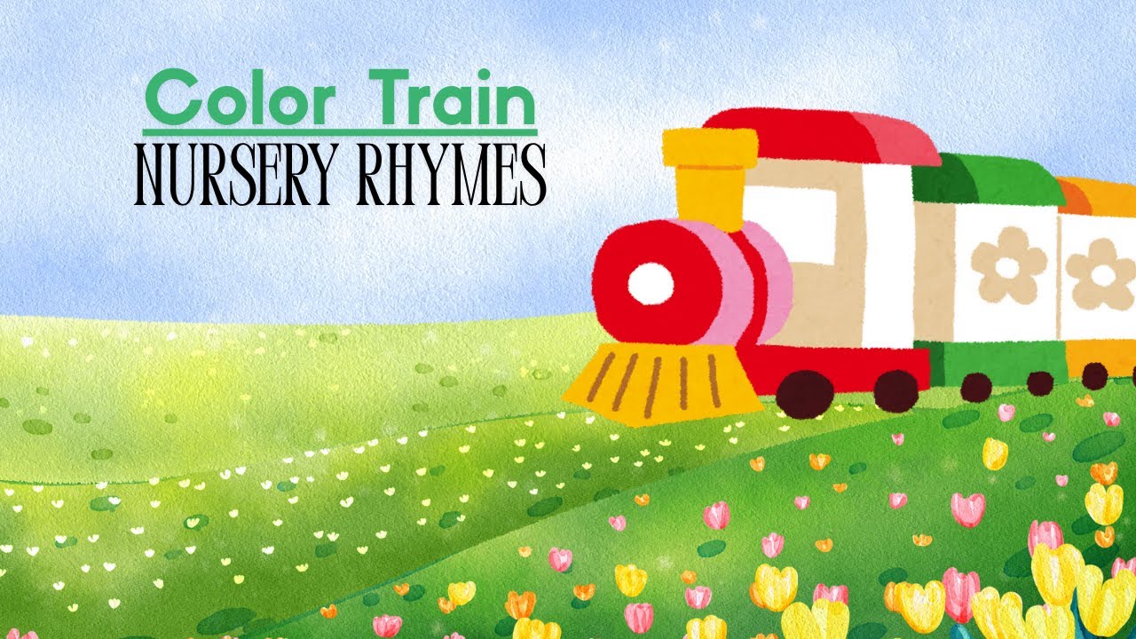 🎵 Title:Color Train Adventure 🚂 | Fun & Catchy Kids' Song to Learn ...
