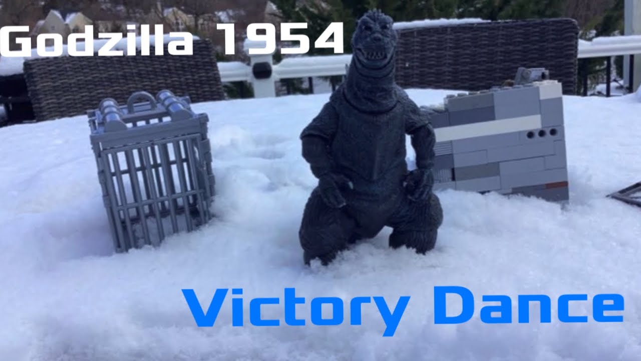 Godzilla 1954 Victory Dance - YouTube