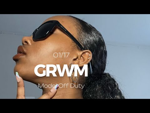 Grwm| model off duty - YouTube