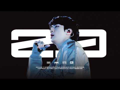 [4K cam] 260409-12 BTS WORLD TOUR ARIRANG IN GOYANG 3 DAY 2.0 Jin Multi -Cam Focus
