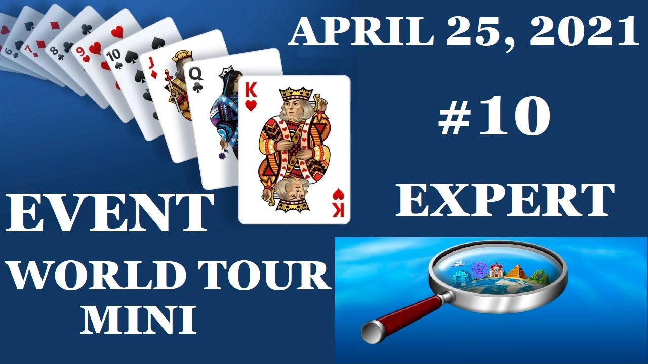 Microsoft Solitaire Collection - Event - April 25, 2021 - #10 - YouTube