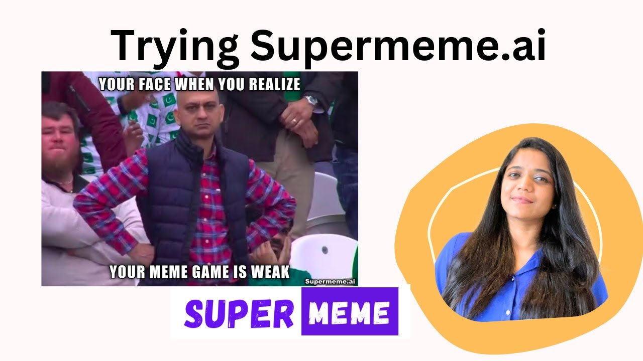 Trying out Supermeme.ai for generating memes - YouTube