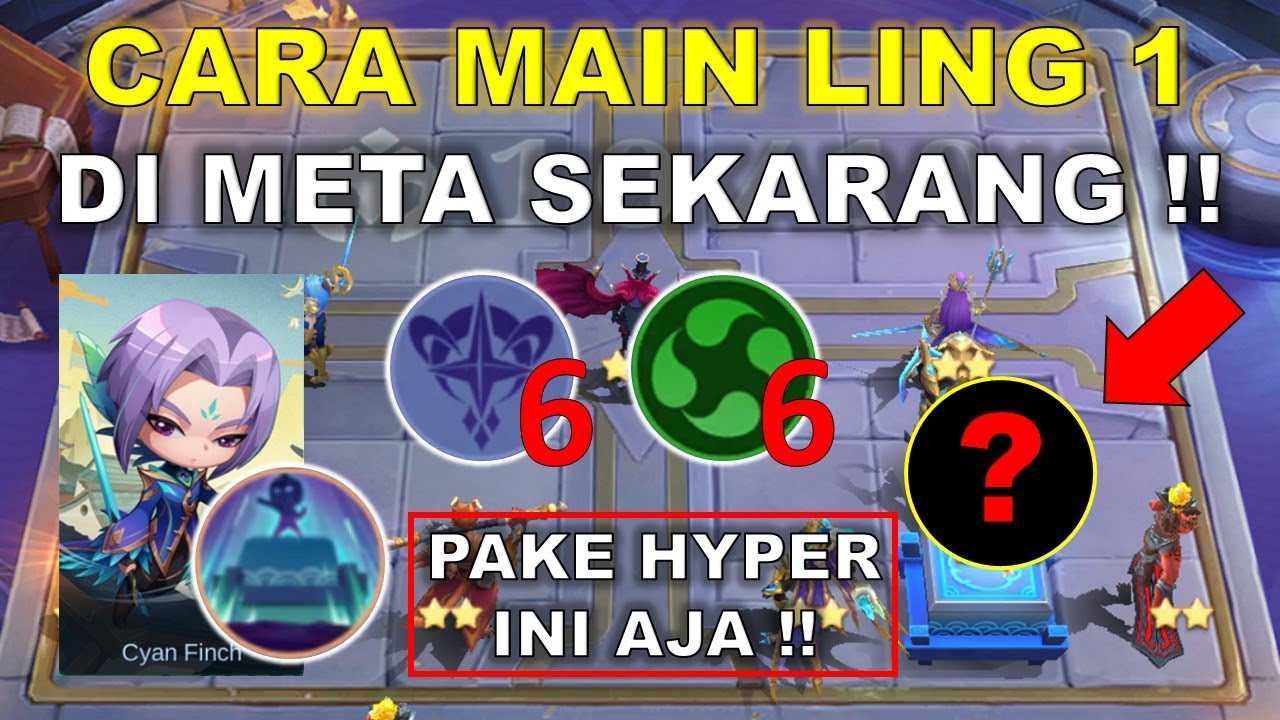 CARA MAIN LING SKILL 1 DI META SEKARANG !! ULTI JADI CEPET BANGET ...