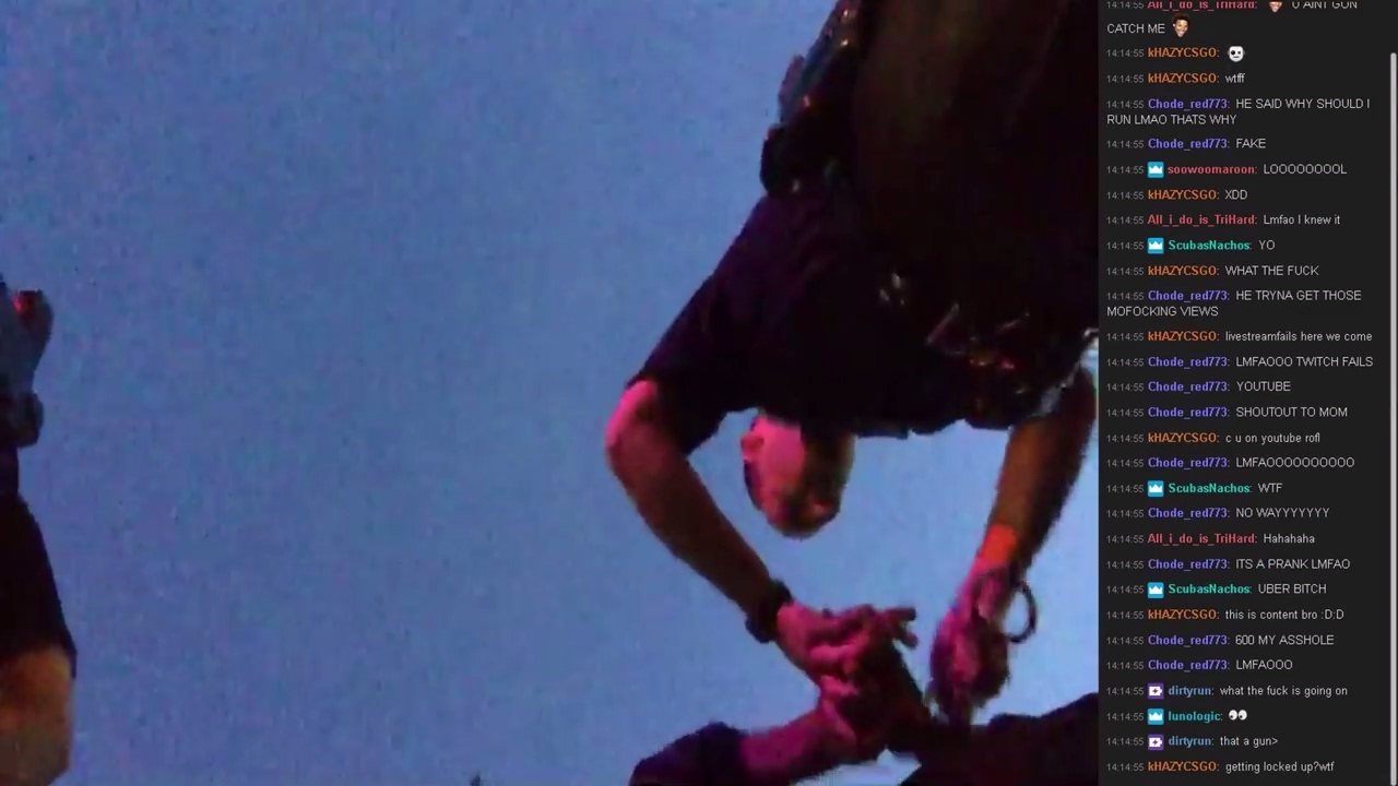 STREAMER DANKQUAN ARRESTED AND CUFFED ON STREAM - YouTube