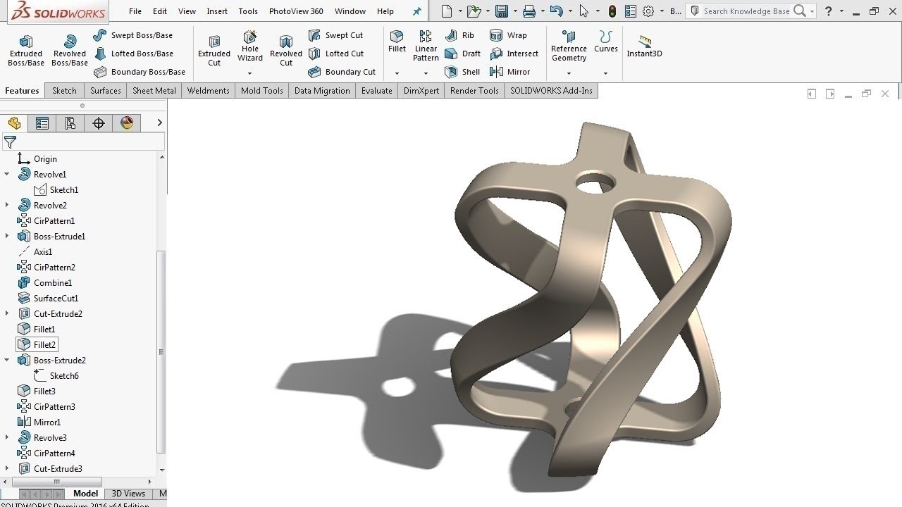 Loft - SolidWorks Tutorial - YouTube
