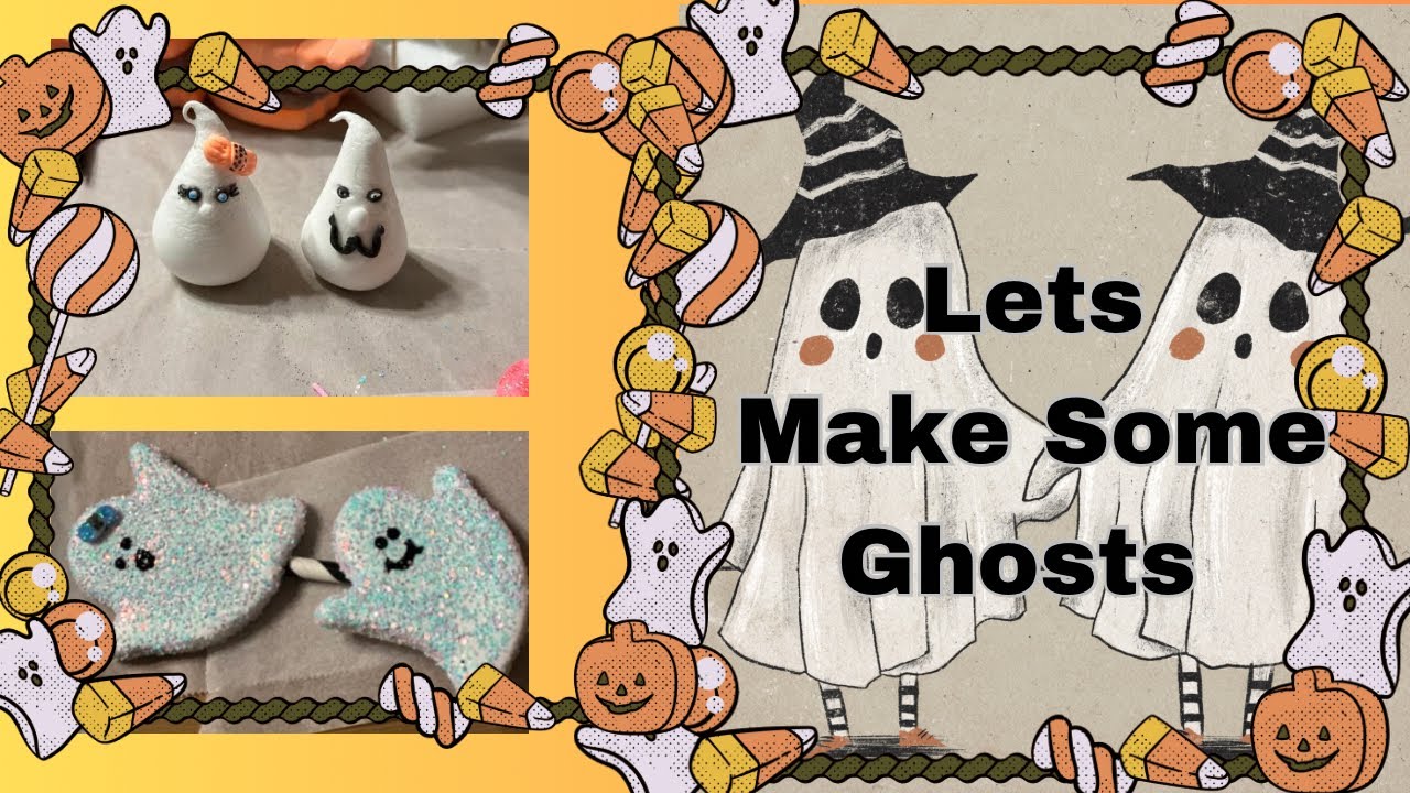 Creating Ghosts From Clay / Blossom Your Creativity - YouTube