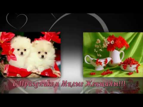 Поздравление женщин с праздником 8 Марта