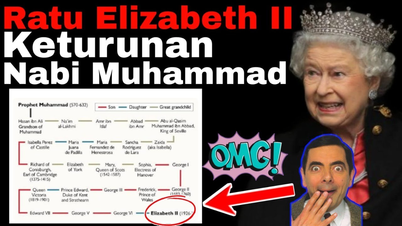 Viral! Ratu Elizabeth II adalah Keturunan Nabi Muhammad, Begini ...