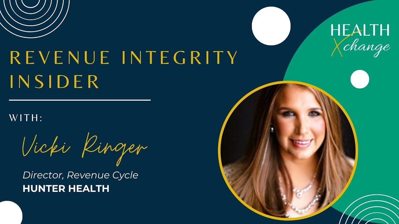 Revenue Integrity Insider with Vicki Ringer from Hunter Health - YouTube