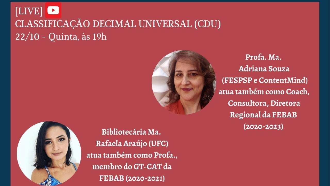 Aula de Classificação Decimal Universal (CDU) - YouTube