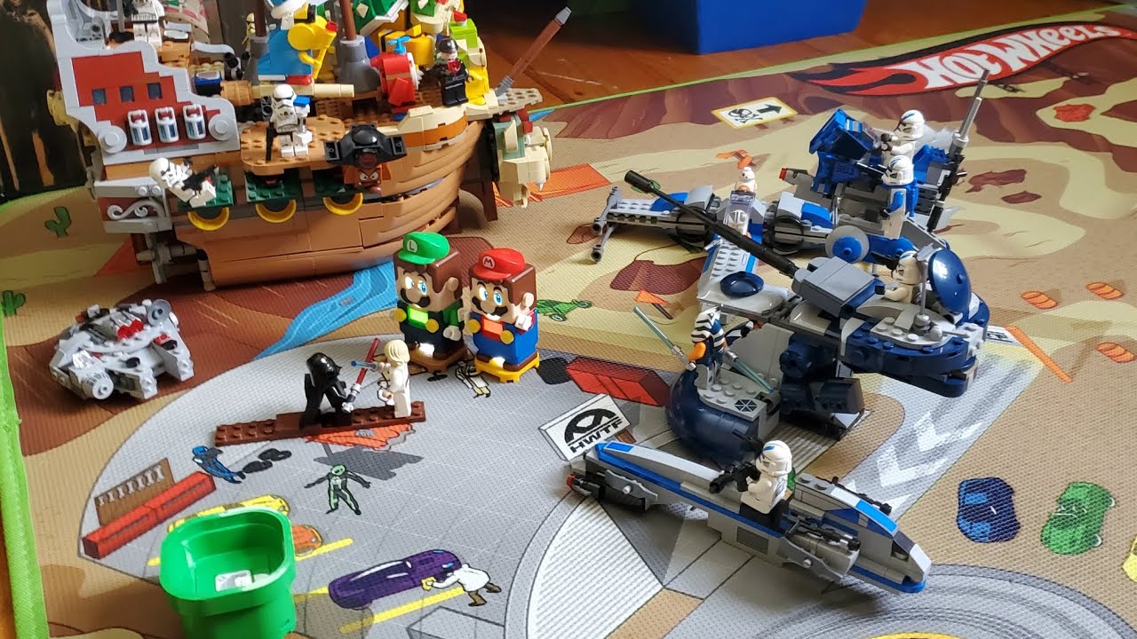 Lego Mario vs Star Wars #1:When Worlds Collide - YouTube