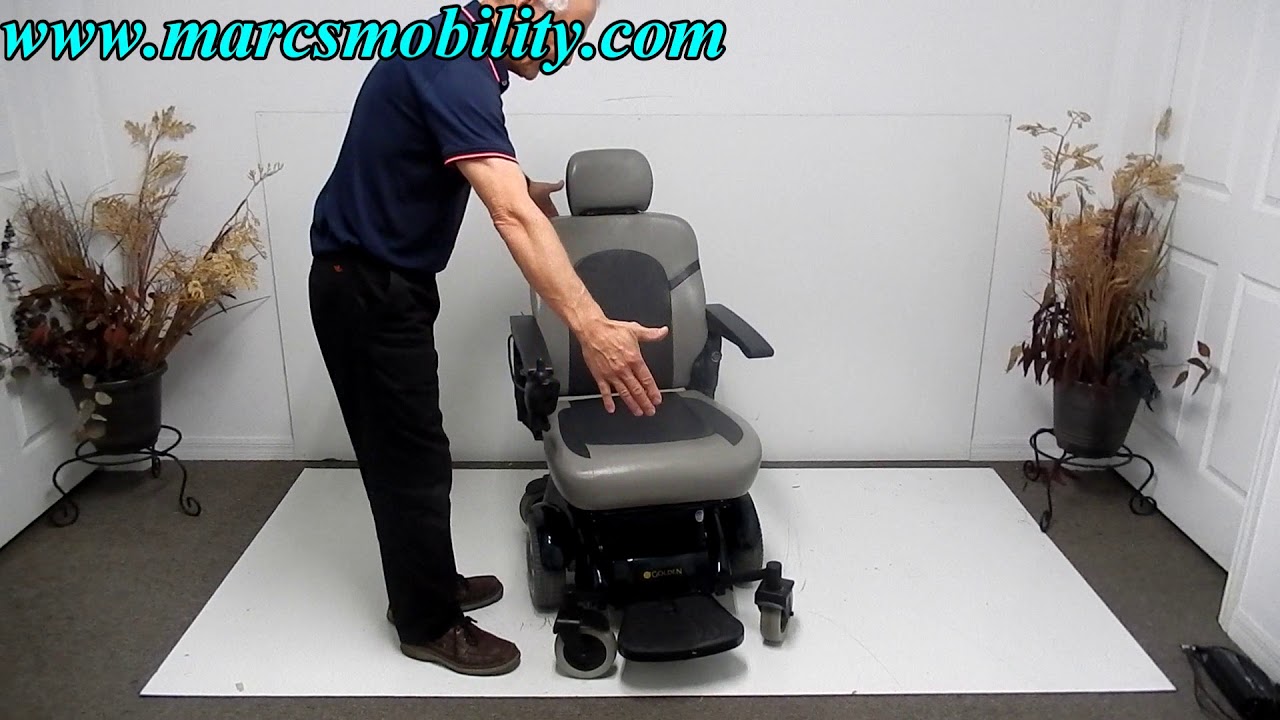Golden Compass HD Power Chair - Used Golden Compass HD - YouTube