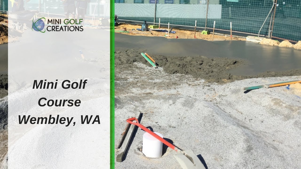 Mini Golf Course Wembley, WA - Built by Mini Golf Creations - YouTube