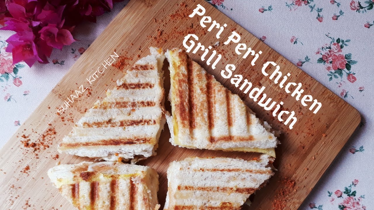 PERI PERI CHICKEN GRILL SANDWICH - YouTube