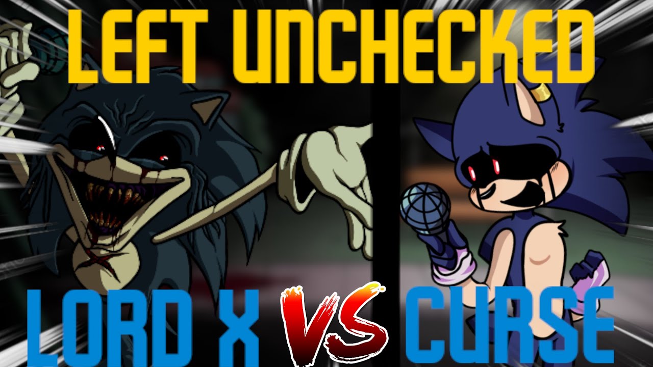 FNF Left Unchecked But Lord X and Curse Sings It (FNF Cover) - YouTube