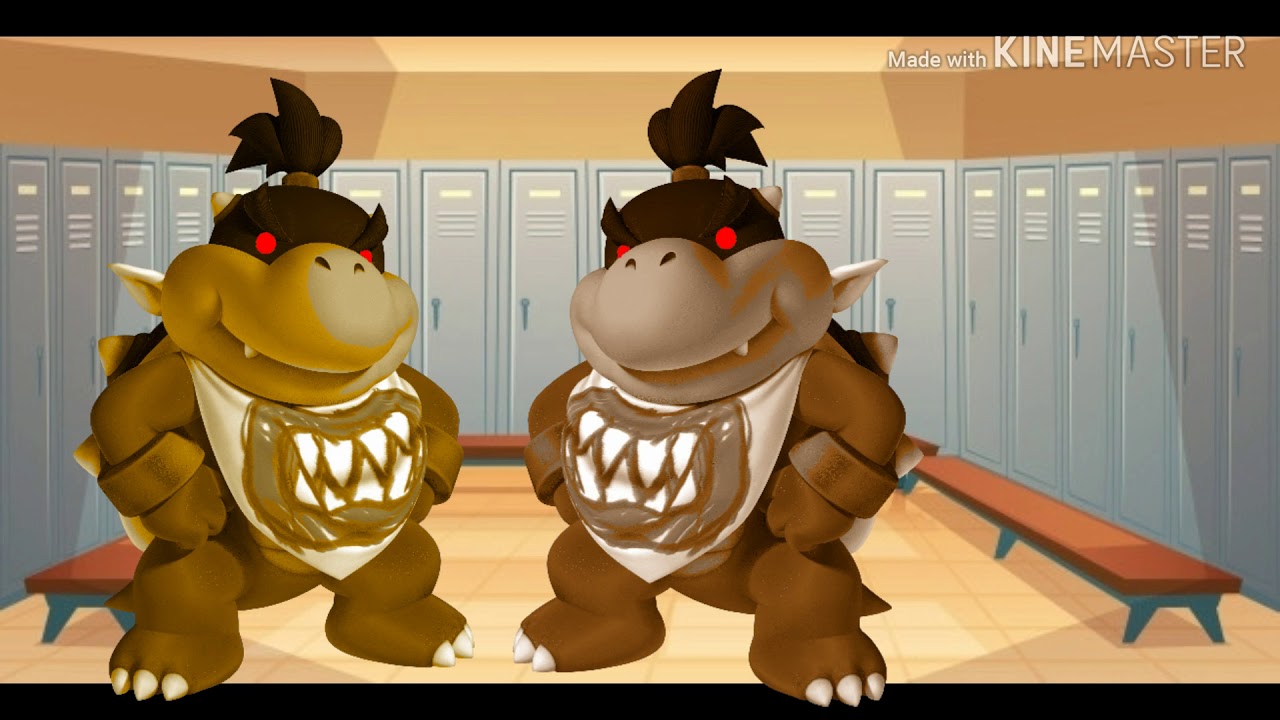 Dark Divine Bowser Jr. And Dark Chocolate Bowser Jr. Argue Over A Book ...