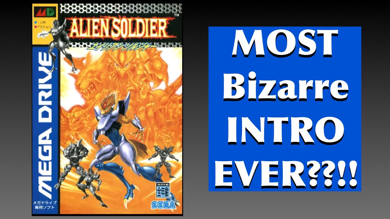 Alien Soldier [Mega Drive] Opening -Vinyl- - YouTube