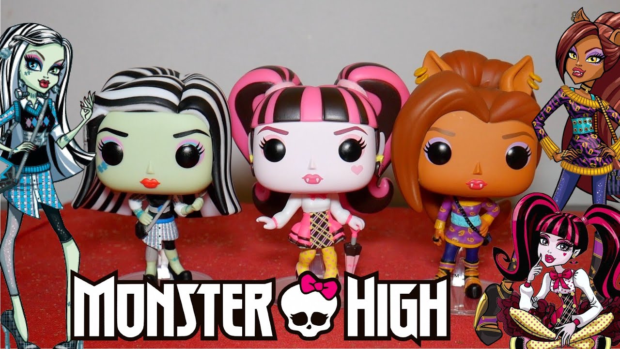 Monster High Wave 2 Funko POP! Review & Unboxing - YouTube