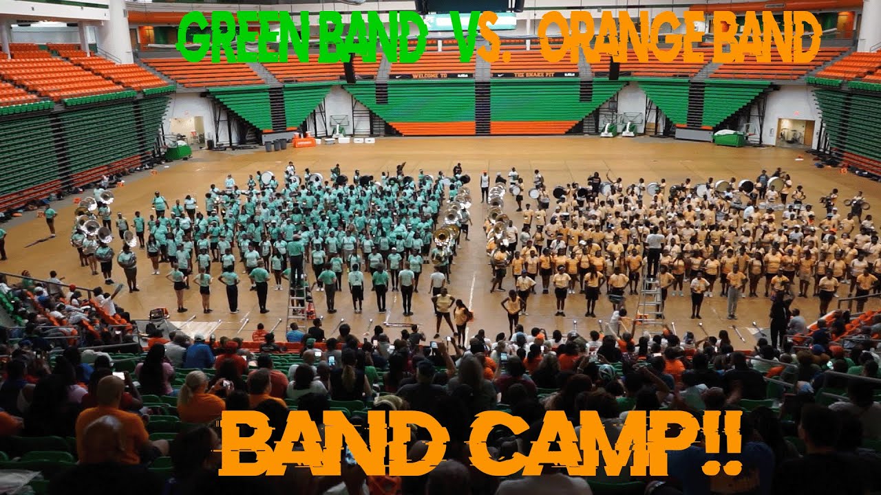 Famu Marching 100 | "Orange Band vs. Green Band" Summer Edition (2024 ...